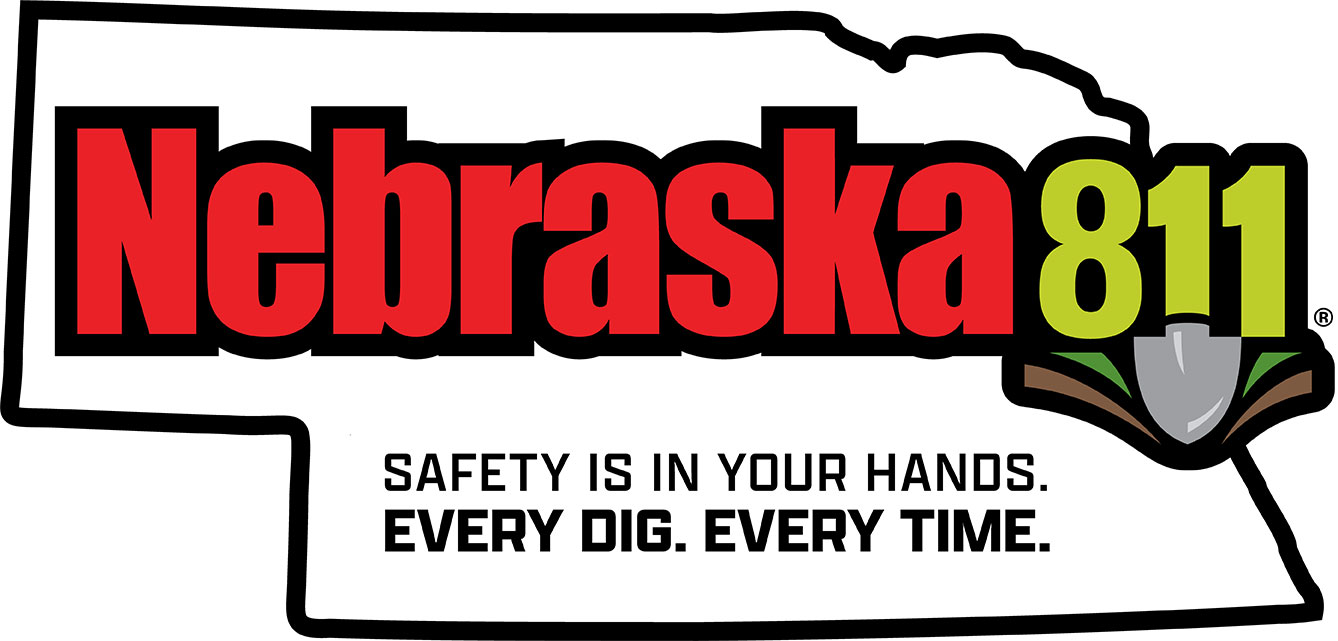 Logo with New Tagline - Nebraska 811